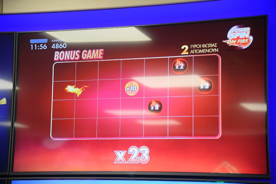 Powerspin On Fire: Η νέα εμπειρία παιχνιδιού έφτασε στα καταστήματα ΟΠΑΠ | PLUS by gazzetta